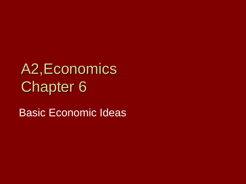 A Level Economics Teaching powerpoints bundle | Teaching Resources