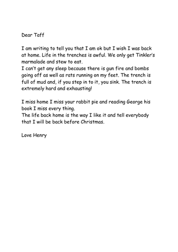 Year 6 letter plan | Teaching Resources