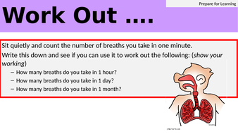 KS3 Respiratory System and Respiration | Teaching Resources