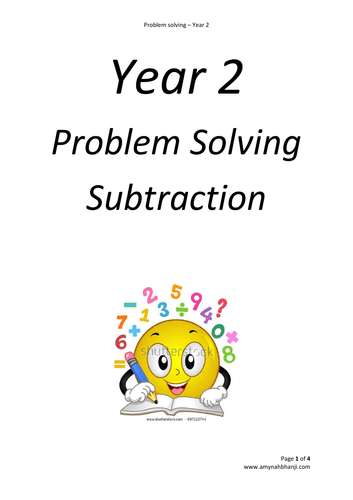 Year 2 - Maths Problem Solving Bundle | Teaching Resources Year 2 - Maths Problem Solving Bundle | Teaching Resources