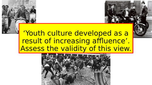 Making of Modern Britain - youth culture 1950s | Teaching Resources