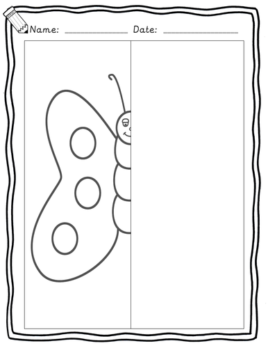 Differentiated symmetry worksheets for all ages - Maths/Art | Teaching ...