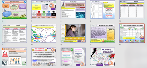 Puberty PSHE | Teaching Resources