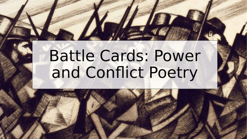 AQA Power and Conflict BATTLE CARDS | Teaching Resources