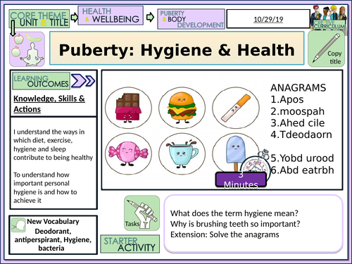 Personal Hygiene PSHE | Teaching Resources