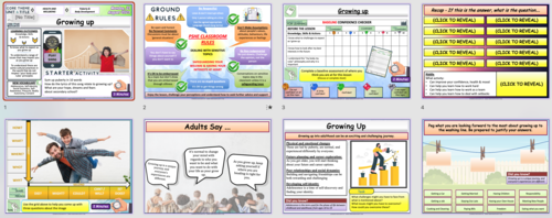 Growing Up + Puberty PSHE | Teaching Resources