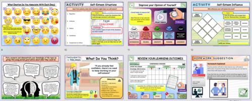 Self Esteem + Empowerment PSHE | Teaching Resources