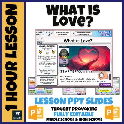 What is Love ? PSHE | Teaching Resources