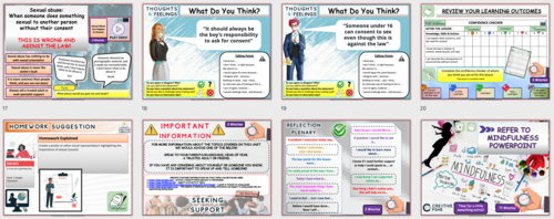 Sexual Consent & Law PSHE | Teaching Resources