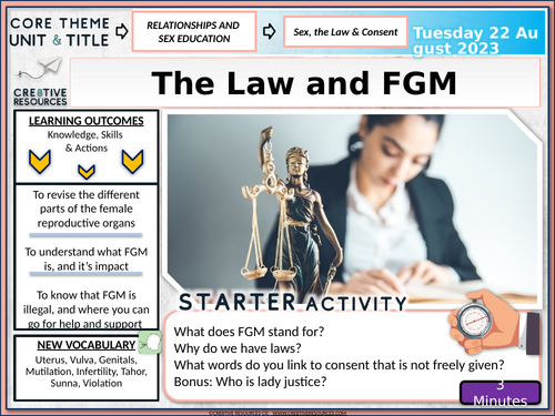 FGM and the Law | Teaching Resources