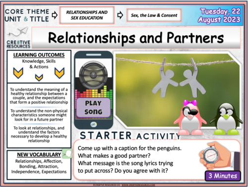 Relationships & Partners | Teaching Resources