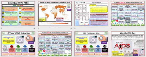 HIV + AIDS Sexual Health | Teaching Resources