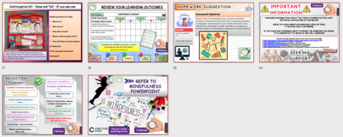 Sexual Health + Contraception PSHE | Teaching Resources