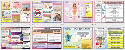 Sexual Health + Contraception PSHE | Teaching Resources