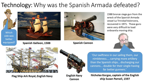 Source Analysis: Why was the Spanish Armada defeated in 1588 ...