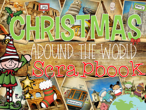 Christmas Around the World Scrapbook | Teaching Resources