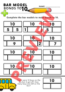 Bar Model: Numbers Bonds to 10 | Teaching Resources