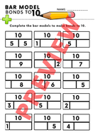 Bar Model: Numbers Bonds to 10 | Teaching Resources