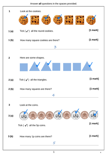 AQA Entry Level Maths Assessment - Statistics | Teaching Resources