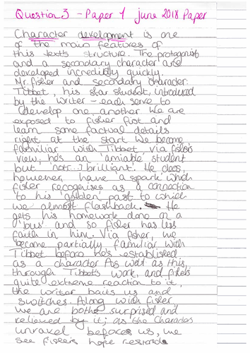 AQA 8700/1 GCSE English Language - Example Written Responses | Teaching ... AQA 8700/1 GCSE English Language - Example Written Responses | Teaching ...
