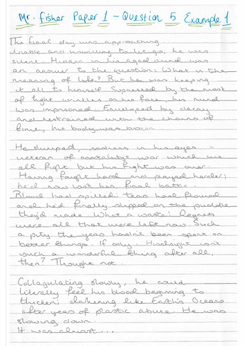 AQA 8700/1 GCSE English Language - Example Written Responses | Teaching ... AQA 8700/1 GCSE English Language - Example Written Responses | Teaching ...