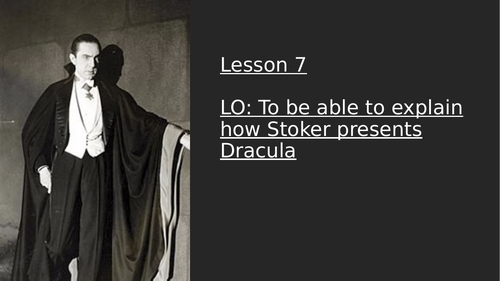 Dracula Scheme of Work KS4 *Usborne Text* | Teaching Resources