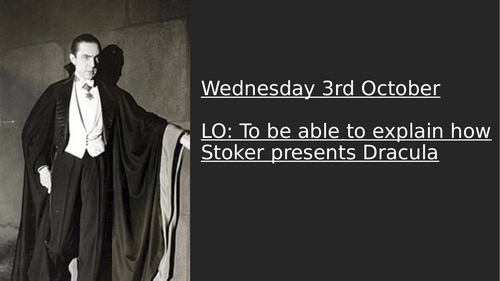 Dracula Scheme of Work KS4 *Usborne Text* | Teaching Resources