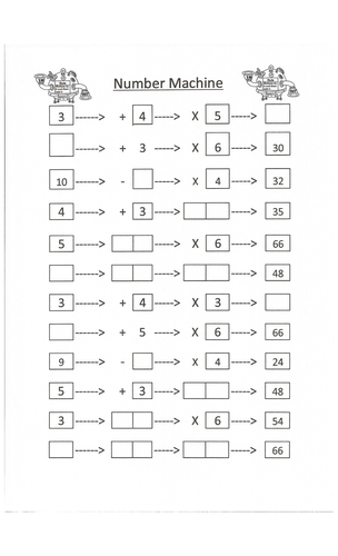 Number Machine | Teaching Resources