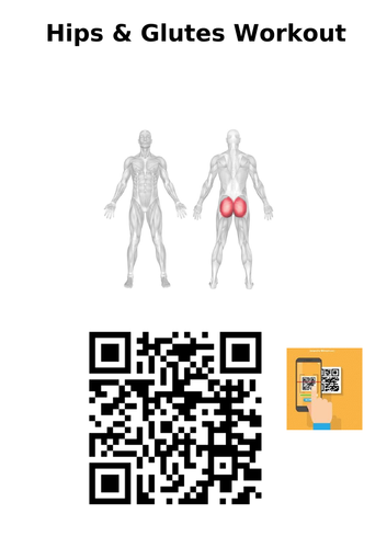 Fitness Workout QR code | Teaching Resources