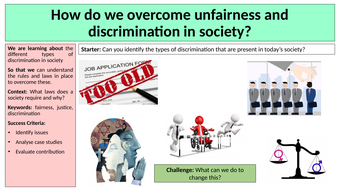 Rights and Responsibilities: How do we overcome unfairness and ...