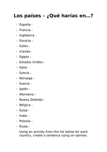 Unit 2 Self, family and friends (E - holidays) - Edexcel International ...