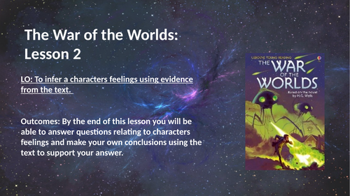 Reading Skills KS2 (6 lessons)- The War of the Worlds | Teaching Resources