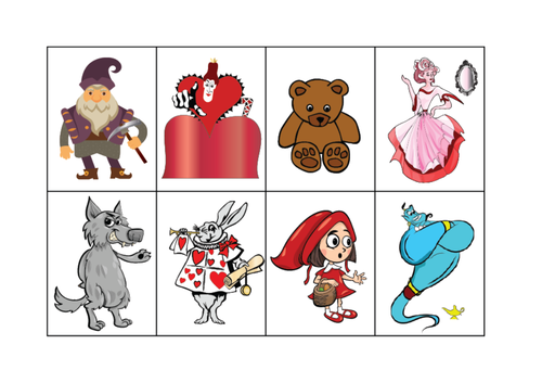'Once said in a Fairytale' card games | Teaching Resources