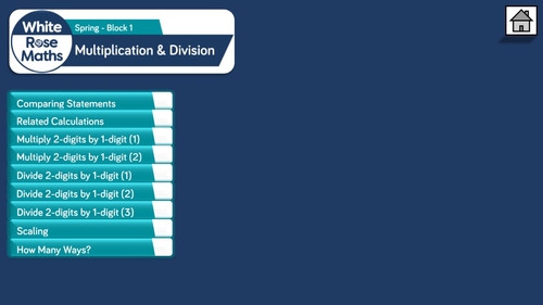 White Rose Maths Year 3 - Spring Block 1 - Multiplication and Division ...