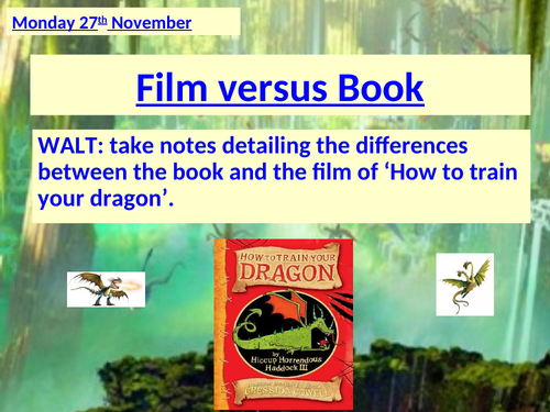 How To Train Your Dragon Ready-to-use lessons for Chapters 10 - 20 ...