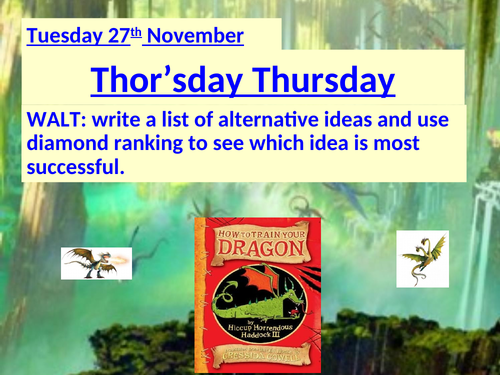 How To Train Your Dragon Ready-to-use lessons for Chapters 10 - 20 ...