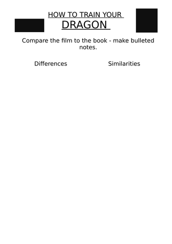 How To Train Your Dragon Ready-to-use lessons for Chapters 10 - 20 ...