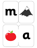 Reception/Year 1/Kindergarten - RWI set 1 phonics 'I can read' workbook + RWI set 1 flashcards ...