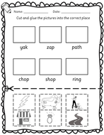 Reception/Year 1/Kindergarten - RWI set 1 phonics 'I can read' workbook ...