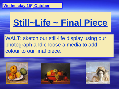 Art ~ Still Life ~ Paul Cezanne ~ A Complete Unit of Work | Teaching ...