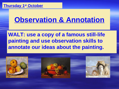 Art ~ Still Life ~ Paul Cezanne ~ A Complete Unit of Work | Teaching ...