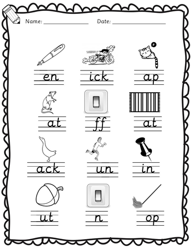 Year 1 / Reception - RWI phonics set 1 'I can read and write' workbook + set 1 flashcards ...