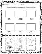 Year 1 / Reception - RWI phonics set 1 'I can read and write' workbook ...