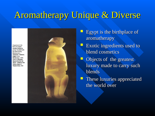 How to make creams + Ancient Origins of Aromatherapy | Teaching Resources