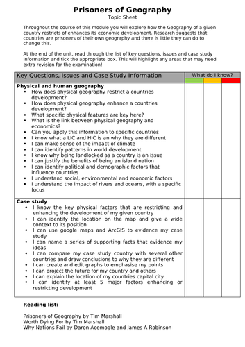 Prisoners of Geography | Teaching Resources