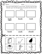 Reception / Year 1 /Year 2 - RWI phonics set 2 'I can read' workbook + set 2 flashcards ...