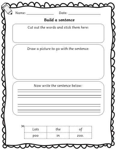 Reception / Year 1 /Year 2 - RWI phonics set 2 'I can read and write ...