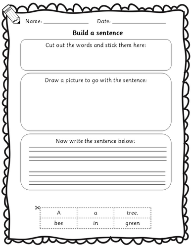 Reception / Year 1 /Year 2 - RWI phonics set 2 'I can read and write ...