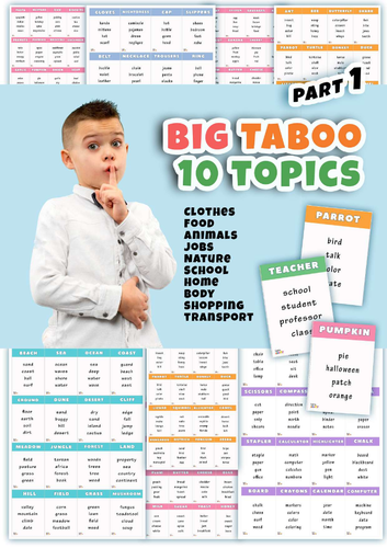 TABOO - don´t say it! | Teaching Resources