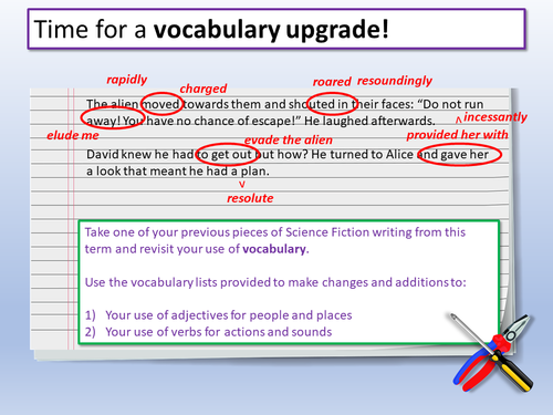 Science Fiction Vocabulary | Teaching Resources